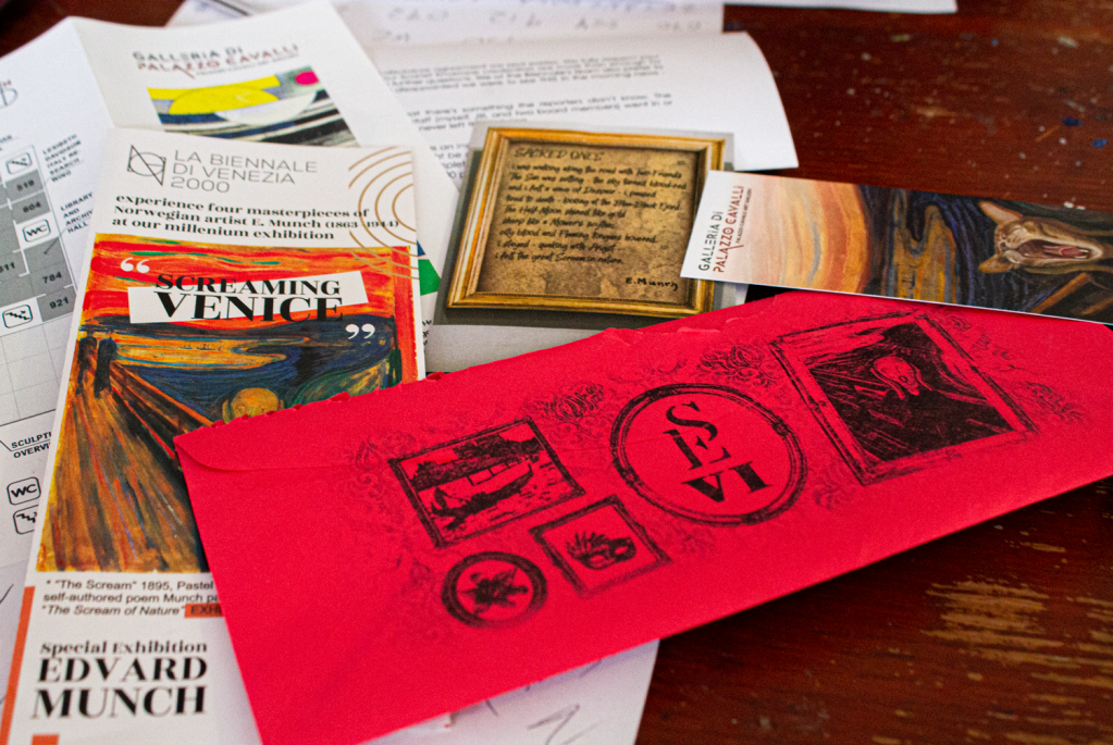 Scarlet Envelope: Screaming Venice Art Heist - The Escape Roomer